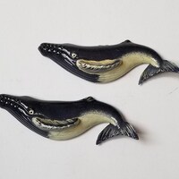 Humpback Whale - Wood Fridge Magnet - Laser Cut and Engraved - Finished ...