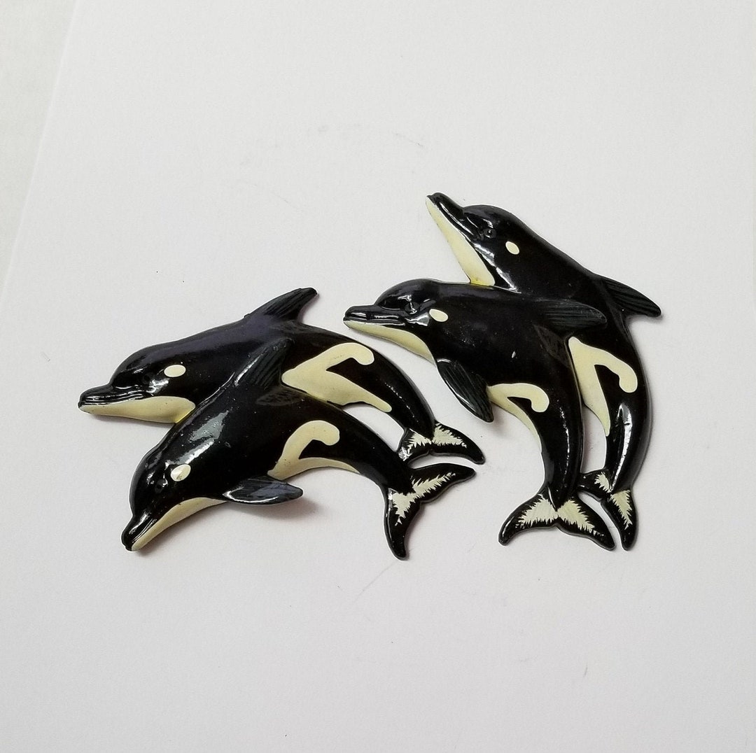 Killer Whale Refrigerator Magnets, 2 Pieces, Free Shipping 22324, Orca ...