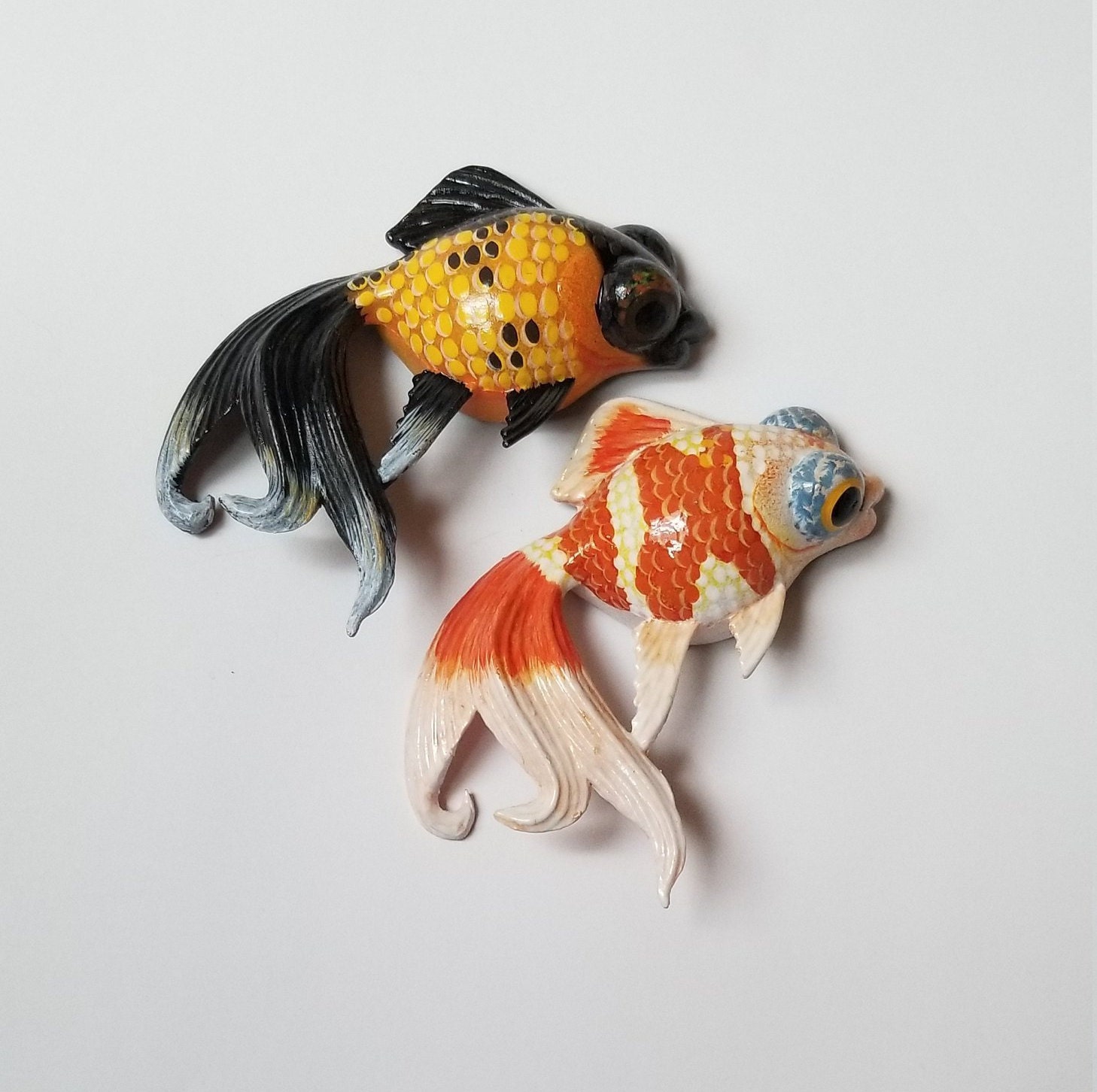 Koi Fish Refrigerator Magnets, 2 Pieces, Free Shipping 13923, Koi ...