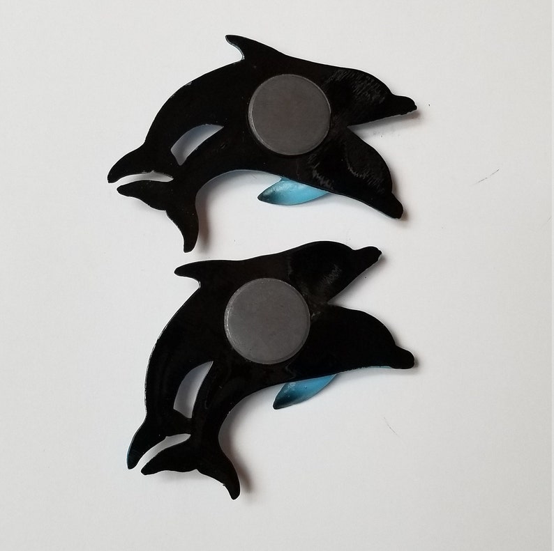 Dolphin Refrigerator Magnets, 2 Pieces, Free Shipping 21624, Bottlenose ...