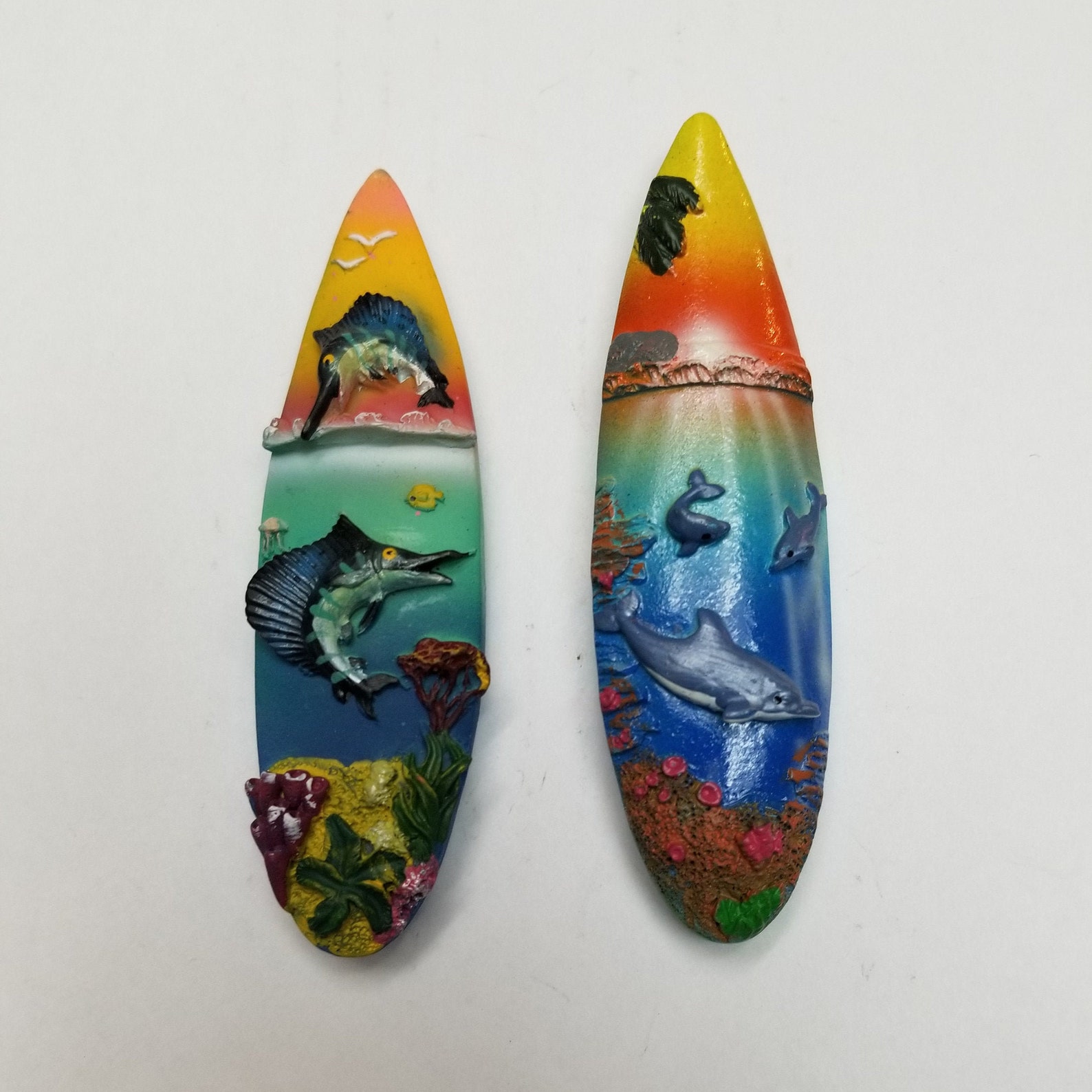 Surfboard Refrigerator Magnets, 2 Pieces, Free Shipping (21924), Surf ...