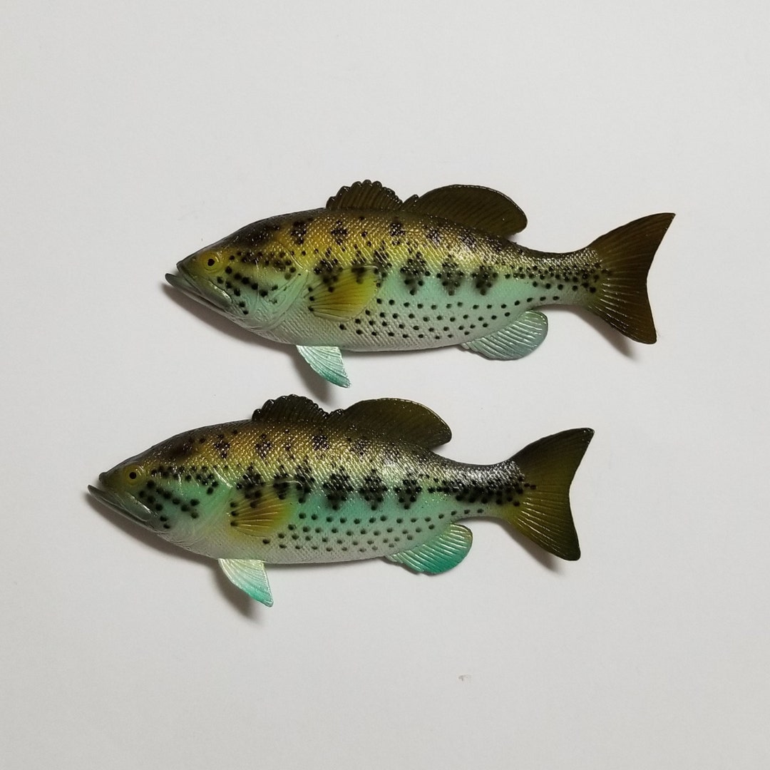 Largemouth Bass Refrigerator Magnets, 2 Pieces, Free Shipping (40225 ...