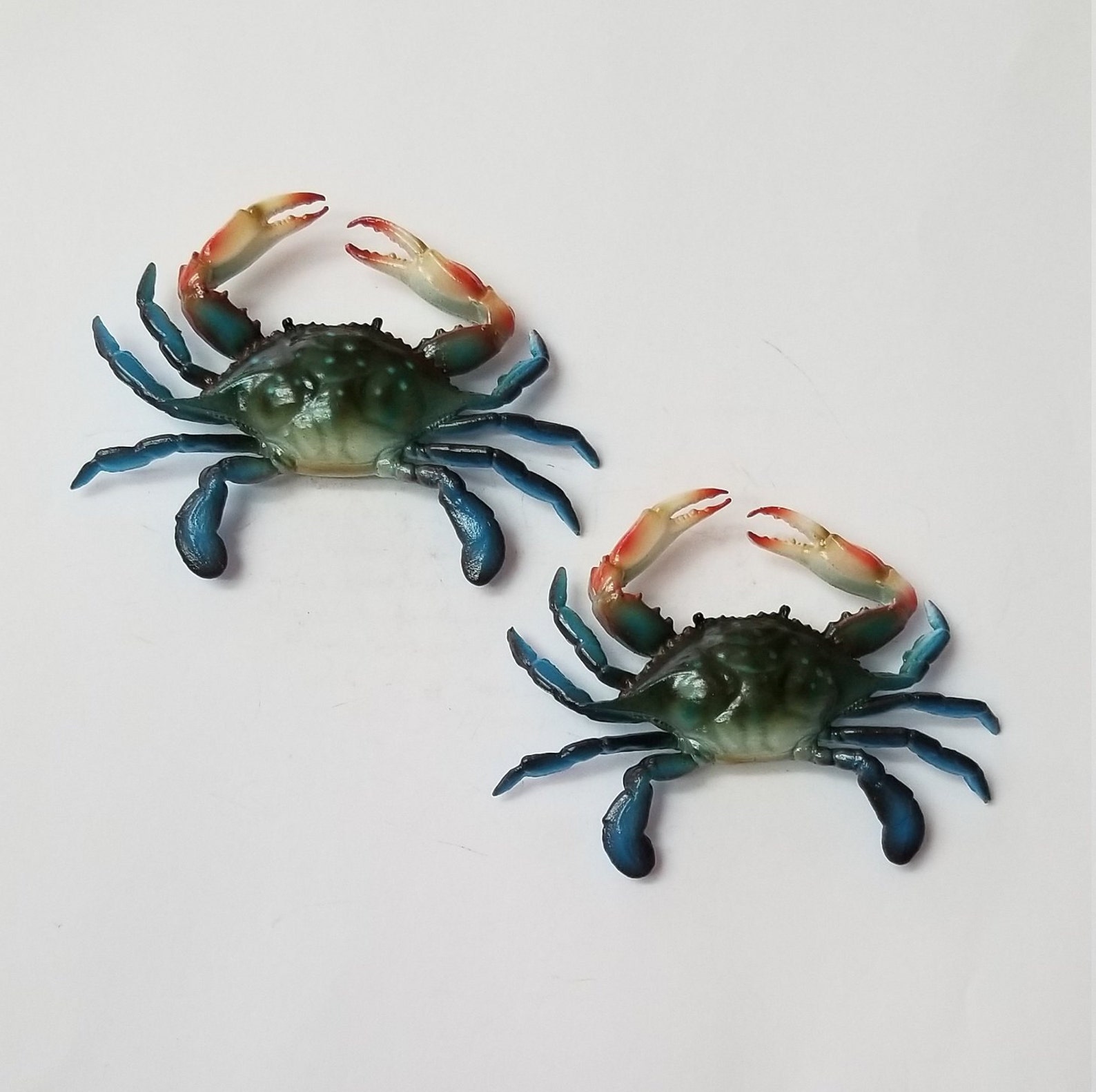 Blue Crab Refrigerator Magnets 2 Pieces Free Shipping - Etsy