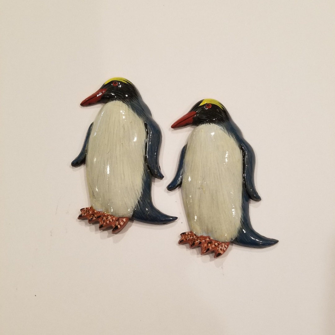 Penguin Refrigerator Magnets, 2 Pieces, Free Shipping (88922), Penguin ...