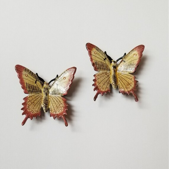 Butterfly Refrigerator Magnets 2 Pieces Free Shipping | Etsy