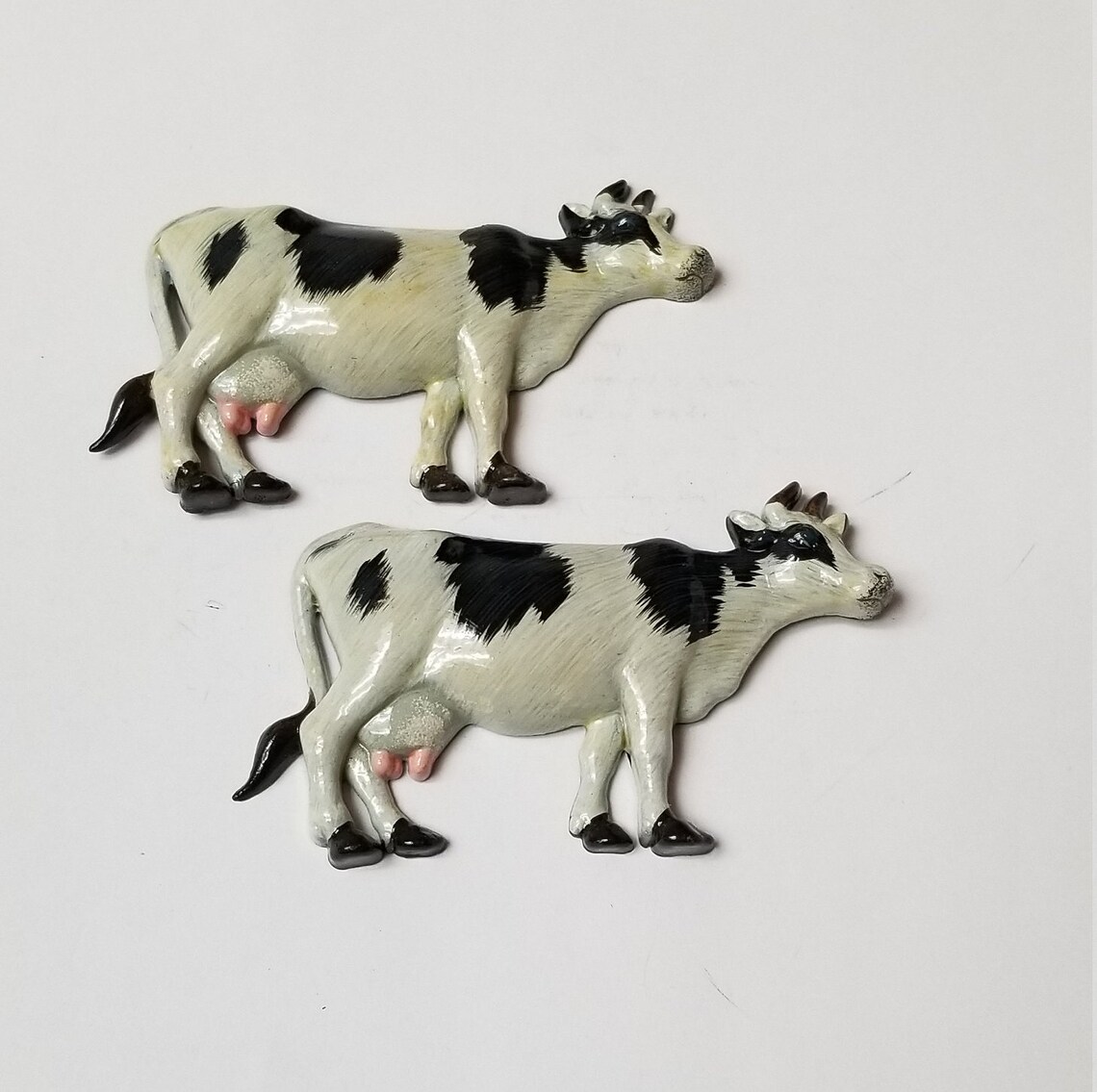 Cow Refrigerator Magnets 2 Pieces Free Shipping 70521 Cow - Etsy