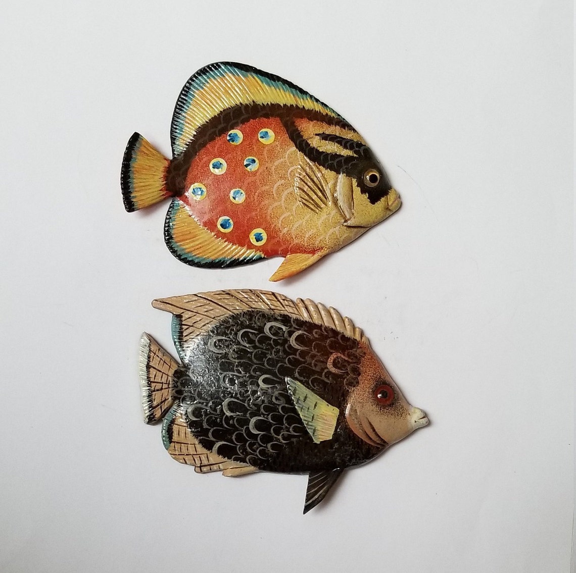 Tropical Fish Refrigerator Magnets 2 Pieces Free Shipping - Etsy