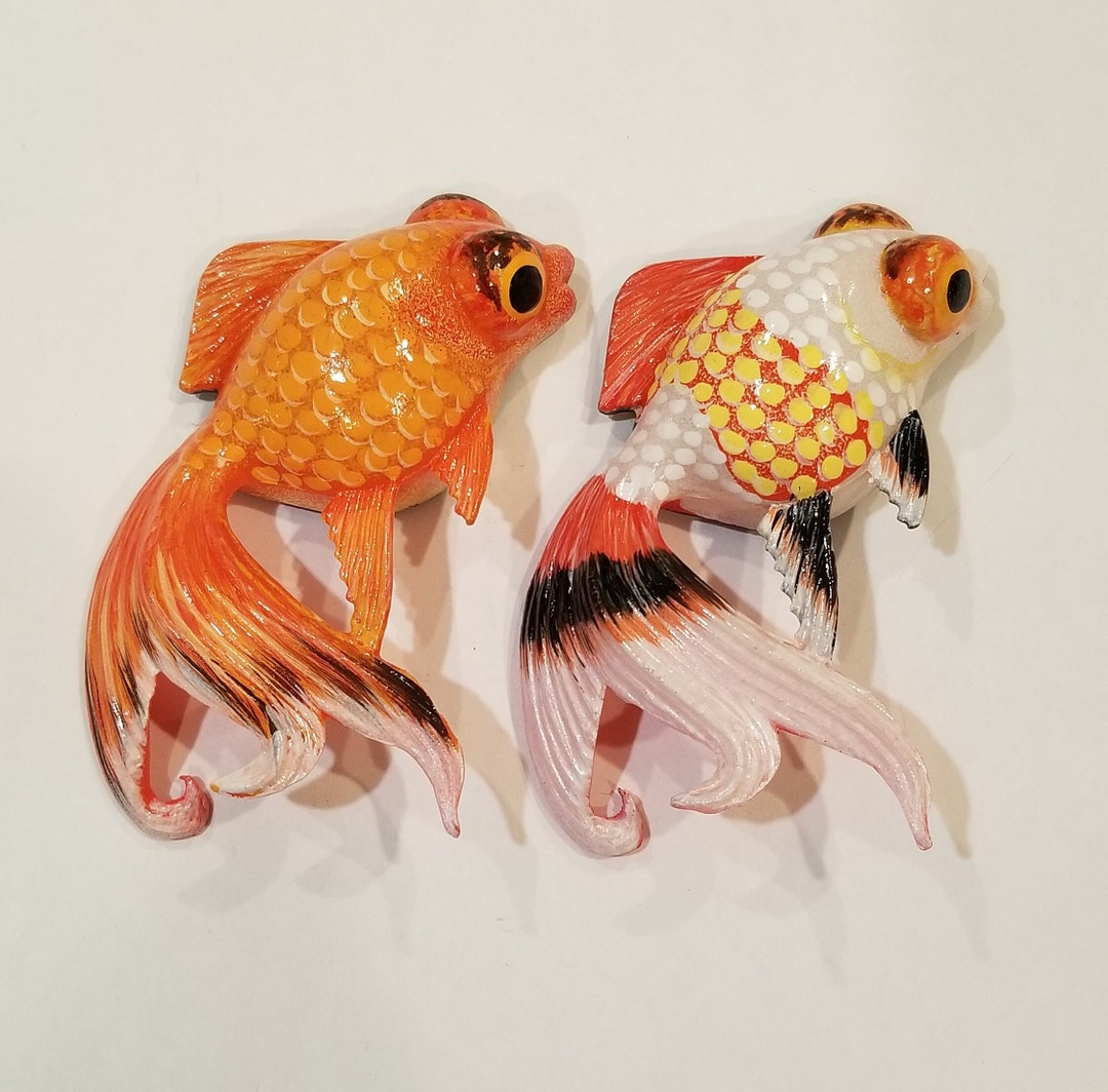 Koi Fish Refrigerator Magnets, 2 Pieces, Free Shipping (45725), Koi ...