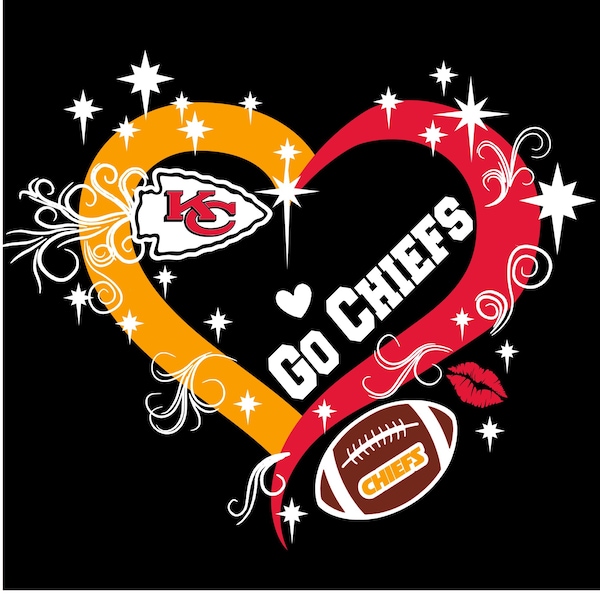 Go Chiefs Svg - Etsy