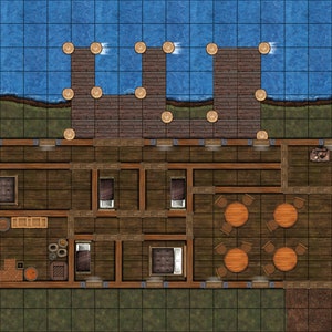 Custom RPG Battle Maps small, Single Floor - Etsy