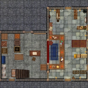 Custom RPG Battle Maps small, Single Floor - Etsy