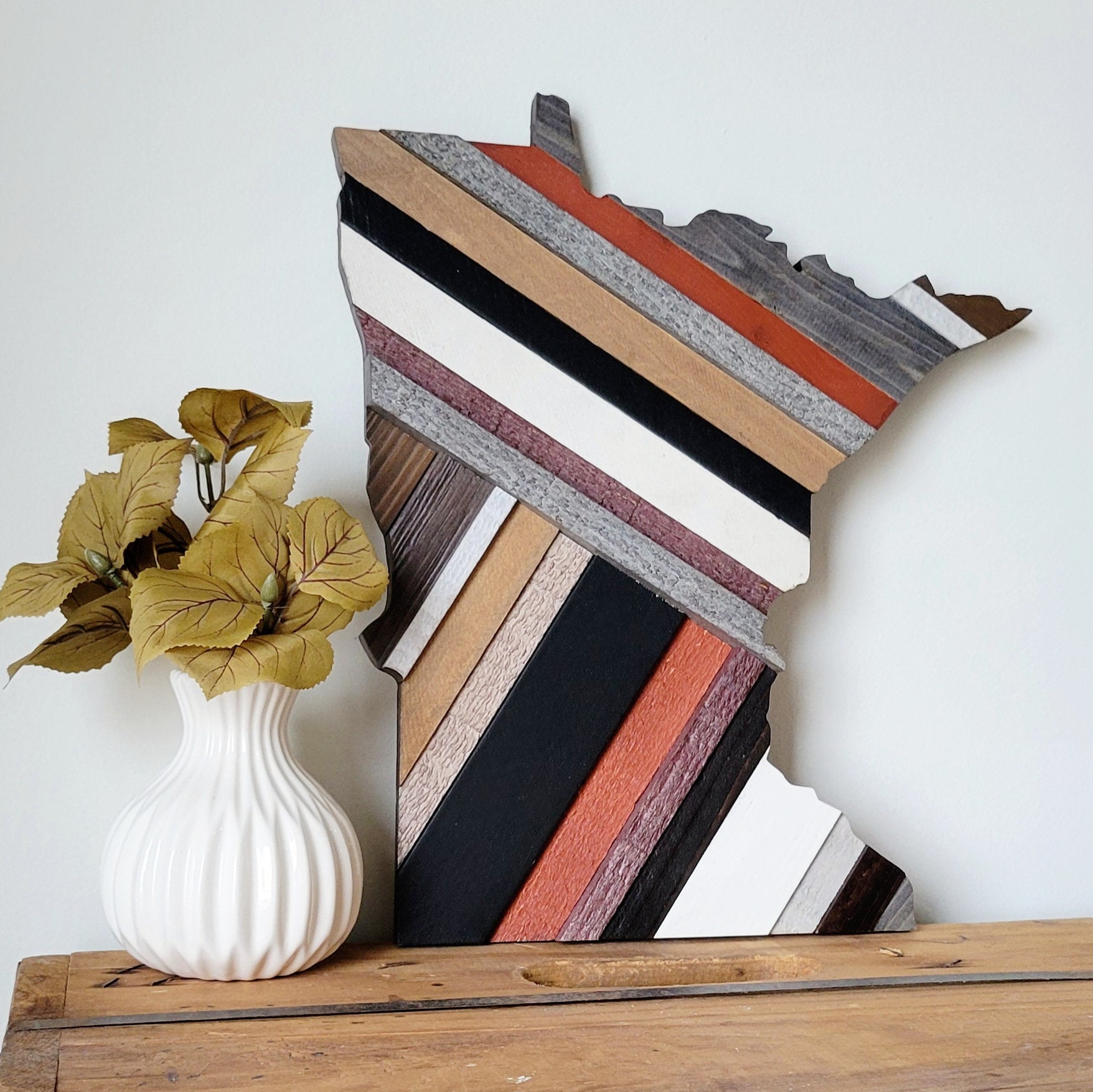 Custom State Sign, Wall Art Any State, Personalized Wooden Wall State ...