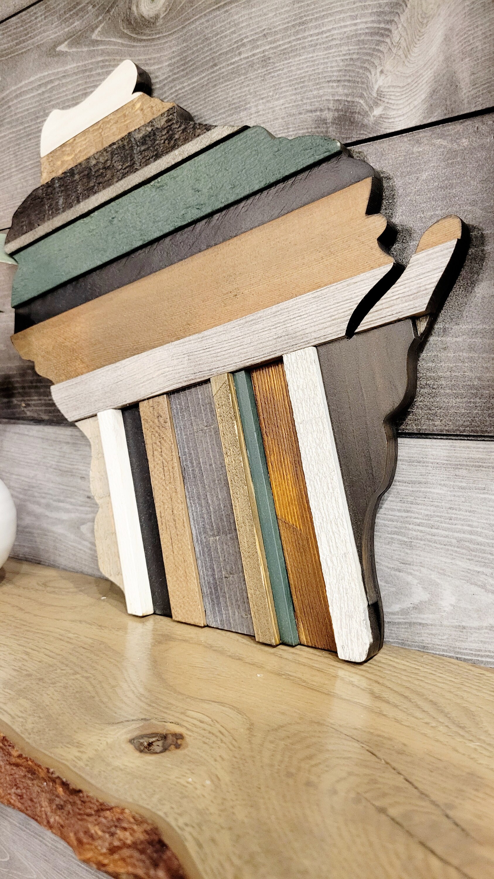 Custom State Sign, Wall Art Any State, Personalized Wooden Wall State ...