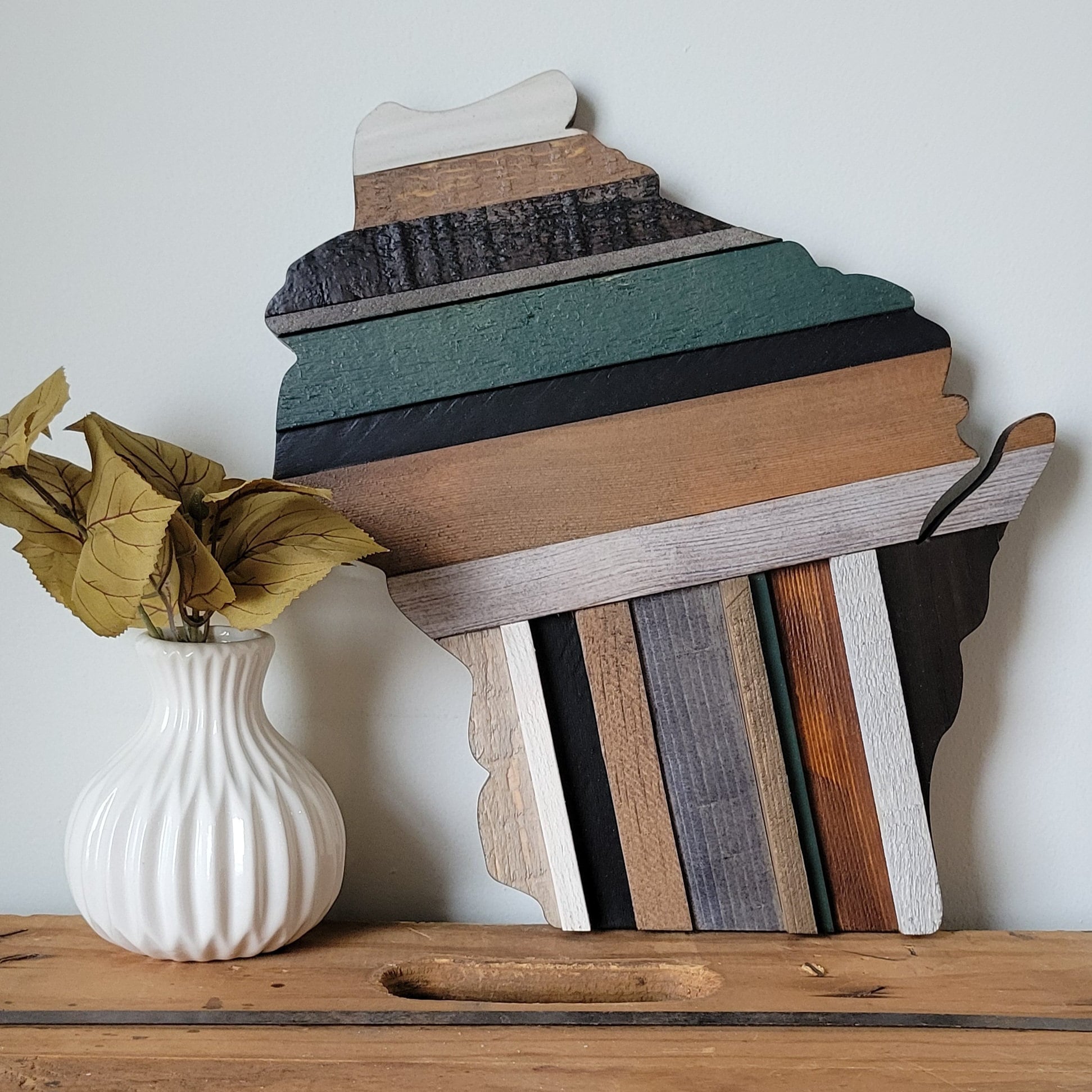 Custom State Sign, Wall Art Any State, Personalized Wooden Wall State ...