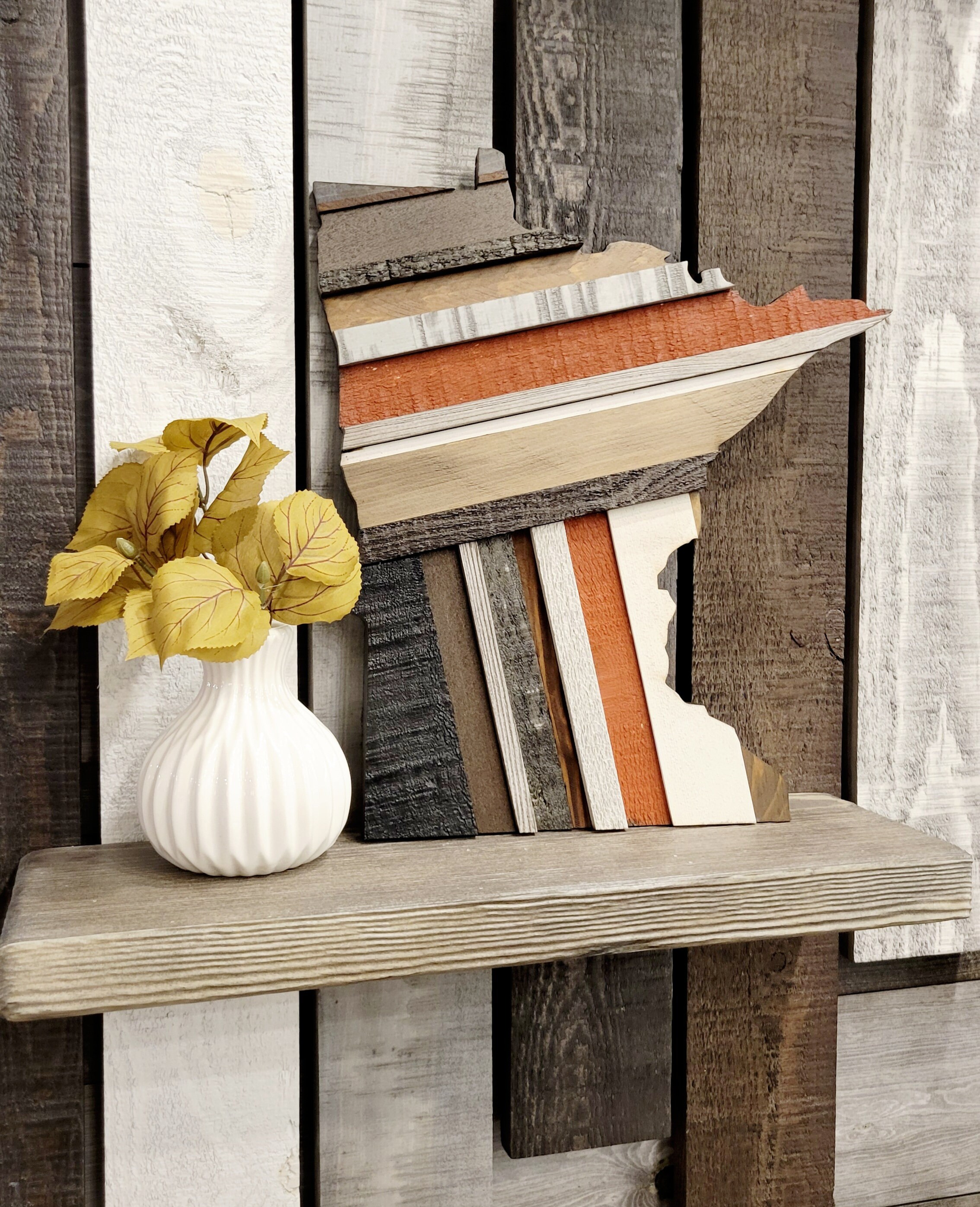 Custom State Sign, Wall Art Any State, Personalized Wooden Wall State ...