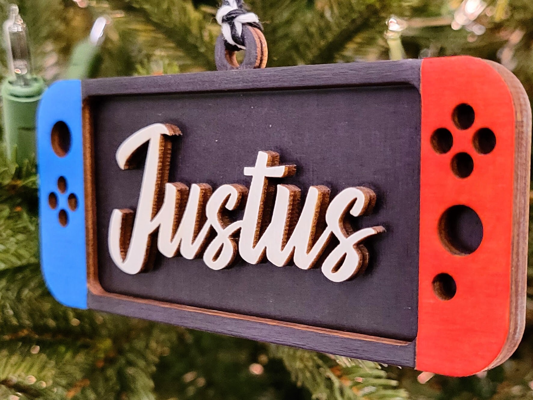 Personalized Nintendo Switch Ornament, Customizable Christmas Gift ...