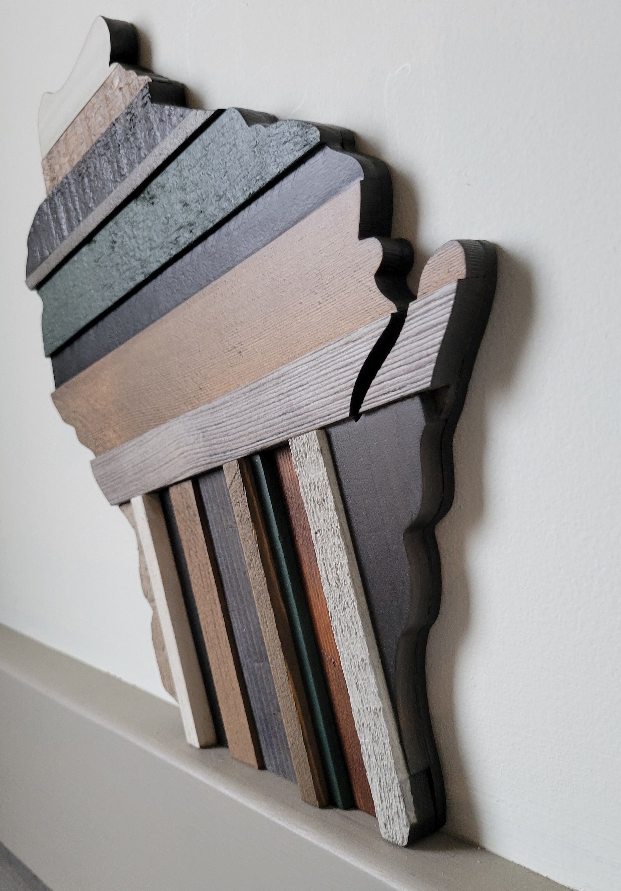 Custom State Sign, Wall Art Any State, Personalized Wooden Wall State ...