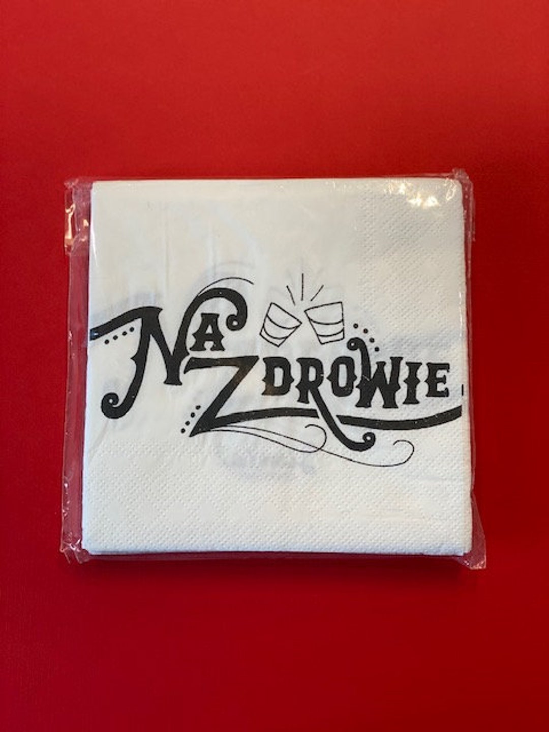 Na Zdrowie Cocktail Napkins, Polish Birthday Party Supplies (20-pack ...