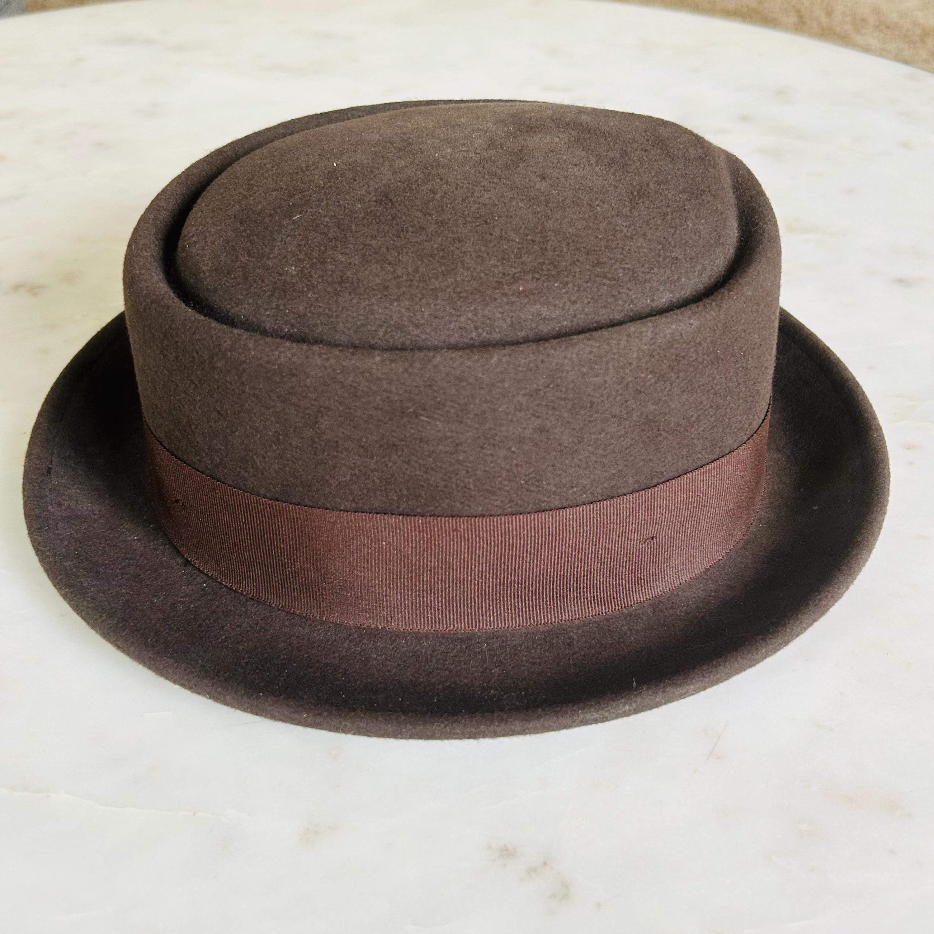 Epoch Hats Company Brown Wool Fedora Hat Size Small Medium - Etsy