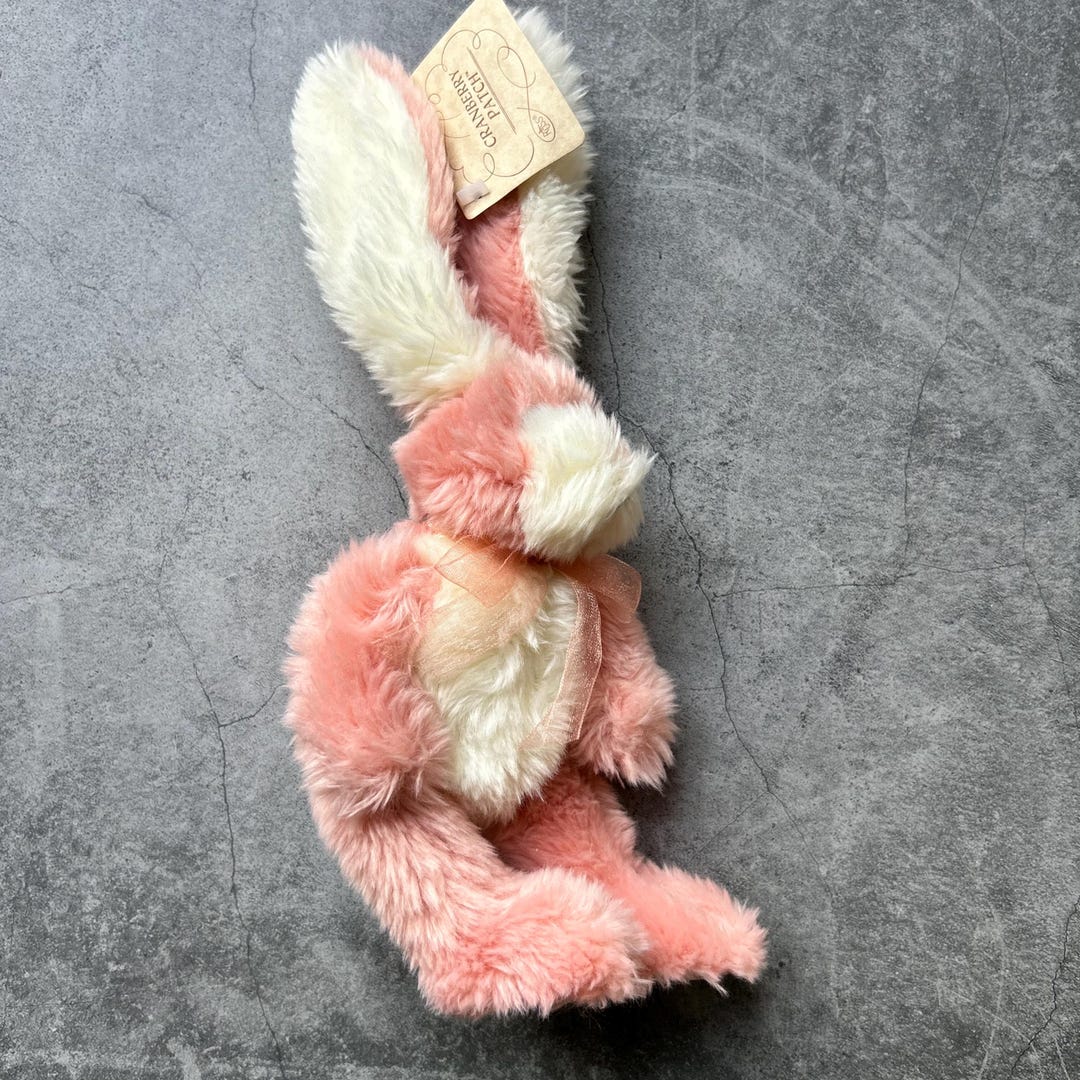 Russ Baby Beatrice Cranberry Patch Pink Bunny Rabbit Plush Stuffed ...