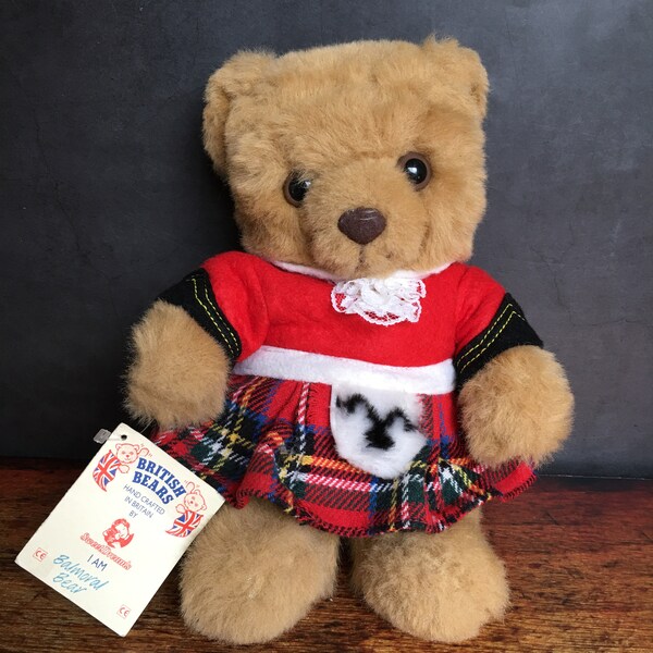 Balmoral Bear Plush - Etsy