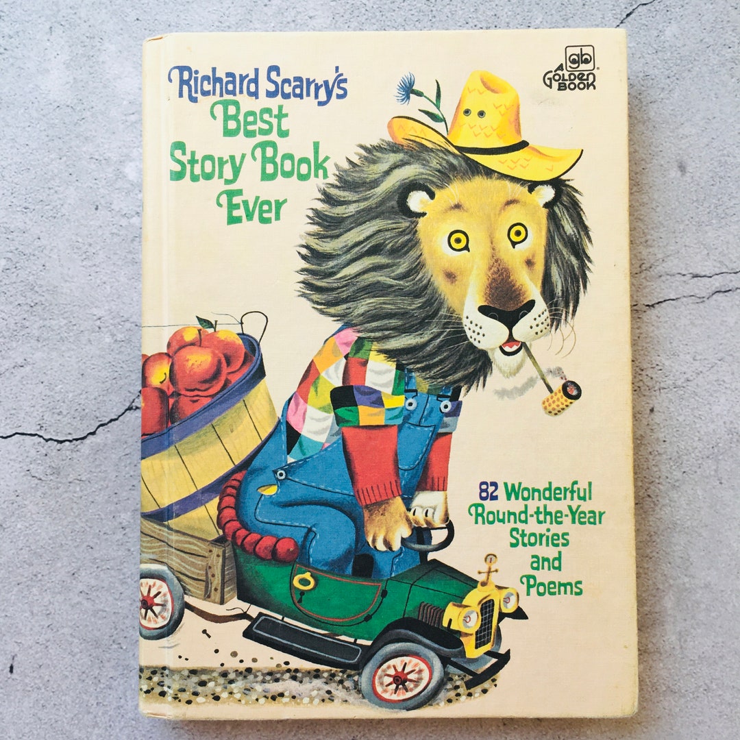 Richard Scarrys Best Story Book Ever Hardcover Book 1968 - Etsy