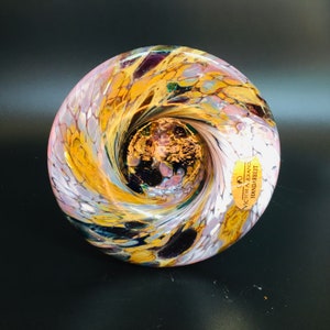 Victor Alexander German Swirled Art Glass Vase 5.5" - Etsy