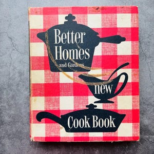Better Homes and Gardens New Cookbook 4th Printing 1953 - Etsy