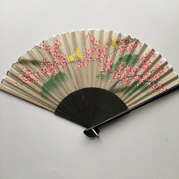 Vintage Hand Fan - Etsy