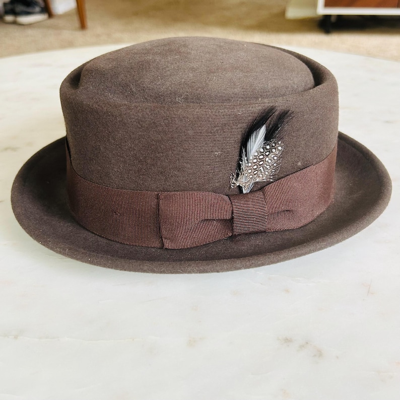 Epoch Hats Company Brown Wool Fedora Hat Size Small Medium - Etsy