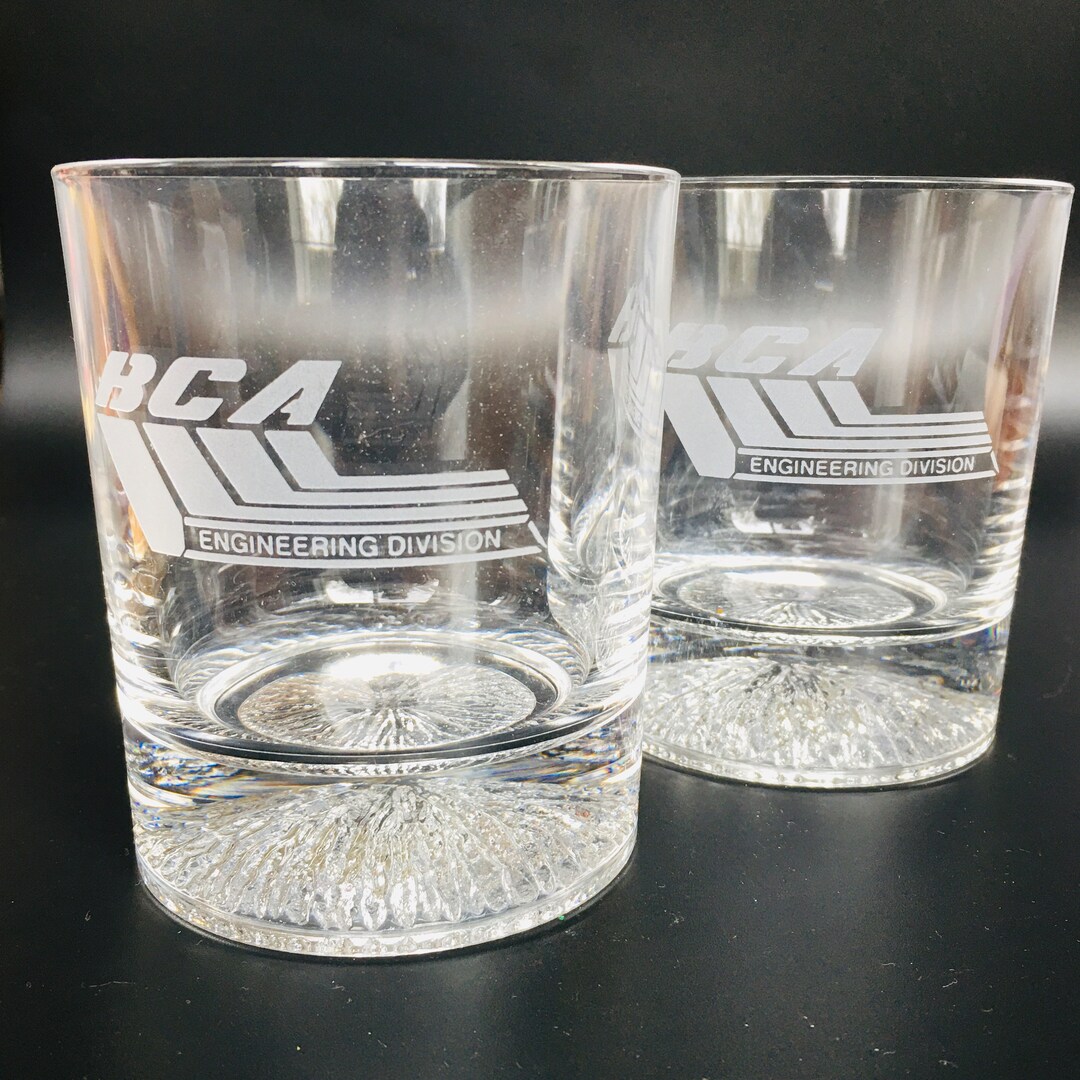 Boeing BCA Engineering Division Lowball Glass Set of 2 - Etsy