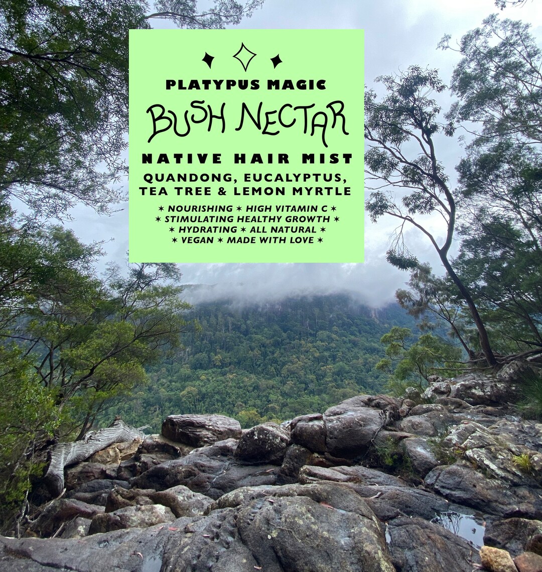 Bush Nectar Native Hair Mist - Etsy