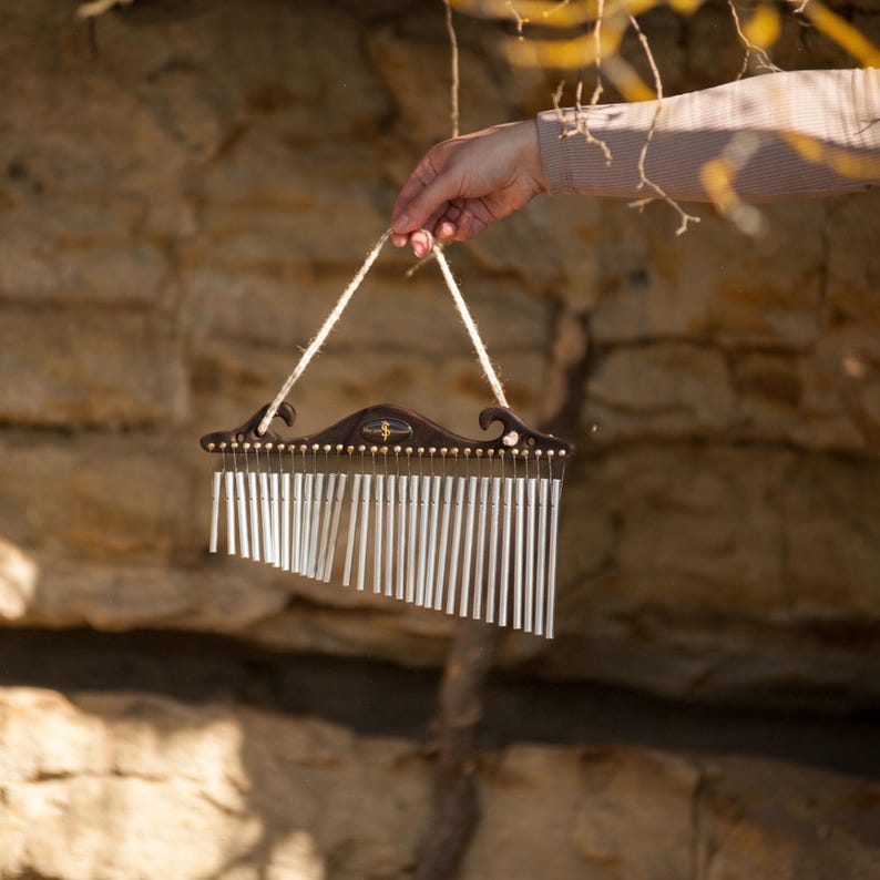 Sound Healing Chimes: Meditation Chakra Instrument, 28-bell, Deep Tone ...