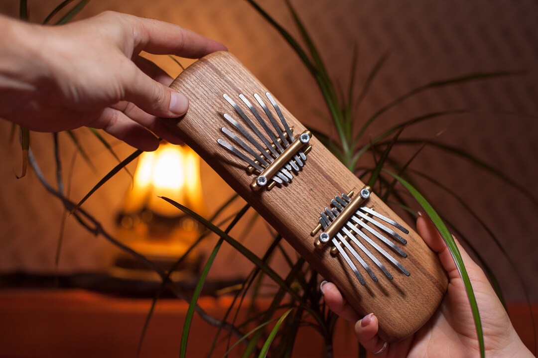 Twin Kalimba Stereo Sound Custom Handmade Mucical Instrument - Etsy