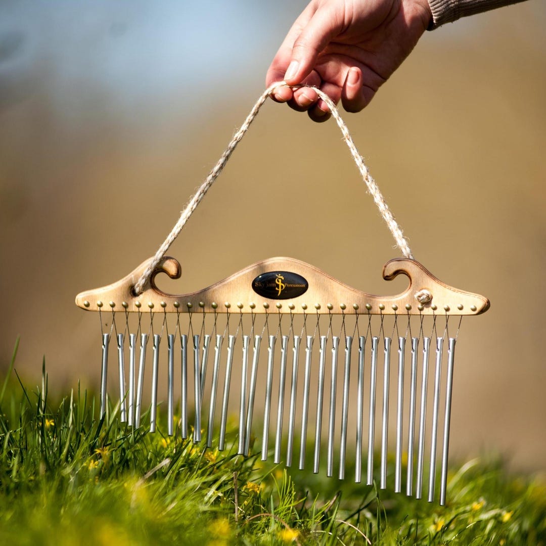 Handmade Sound Healing Wind Chimes: 28 Bells, Deep Tone, Meditation - Etsy