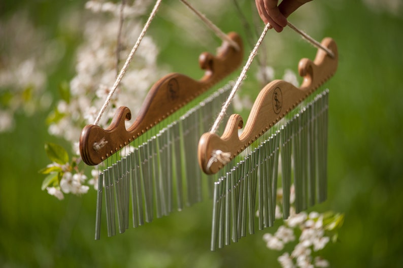 Sound Healing Wind Chimes: 33-chime Meditation Instrument - Etsy
