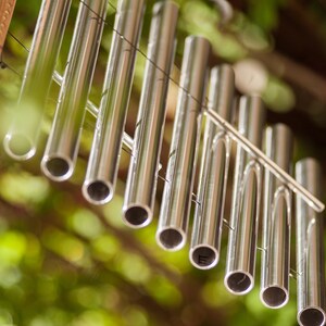 Wind Chimes for Music Therapy and Sound Healing Handmade 9 Tube Bells ...