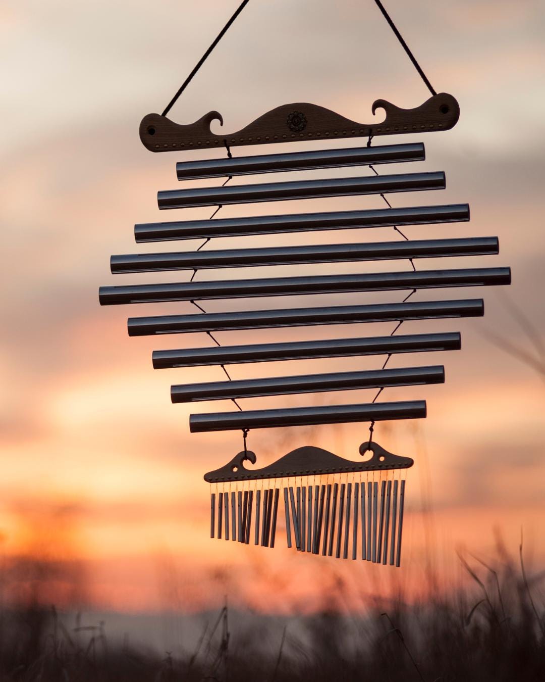 Tubes & Wind Chimes Solfeggio: 432hz Sound Healing Instrument - Etsy
