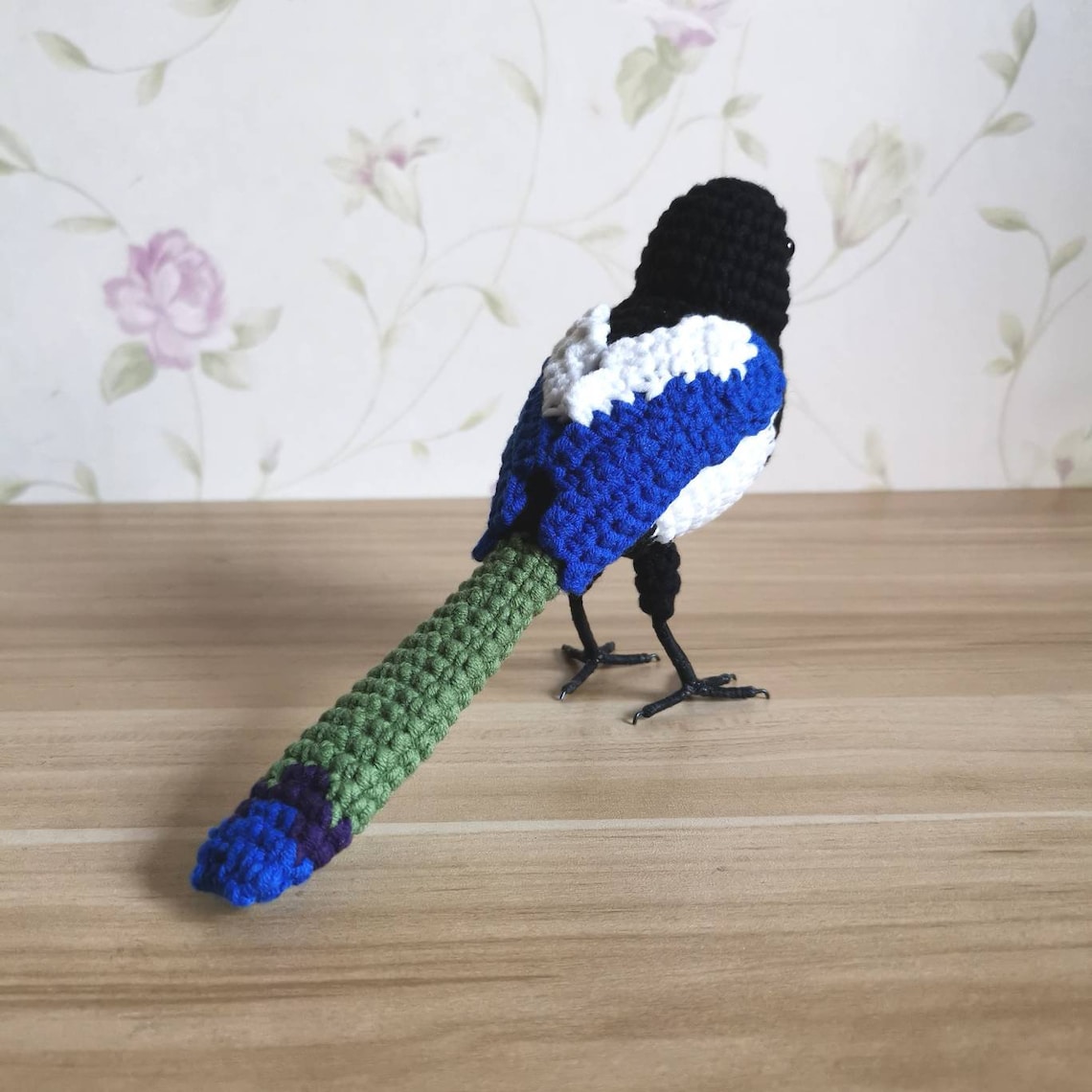 Magpie,crochet Pattern With Video,amigurumi Pattern,pdf File - Etsy
