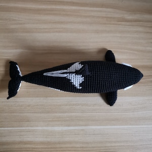 Killer Whale Crochet Pattern, Orca, Orca Whale, Dolphin, Amigurumi ...