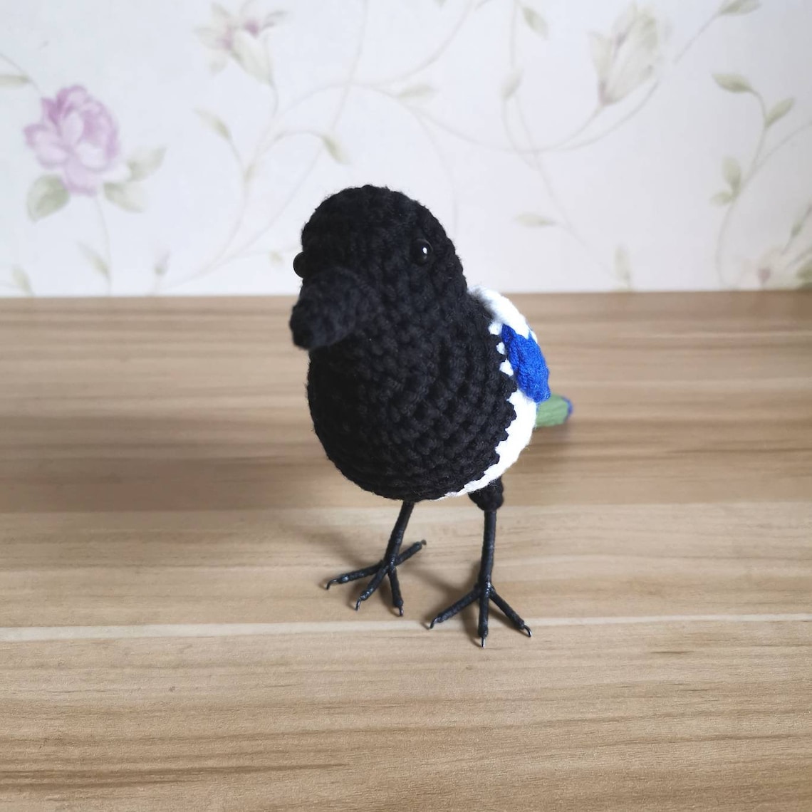 Magpie,crochet Pattern With Video,amigurumi Pattern,pdf File - Etsy