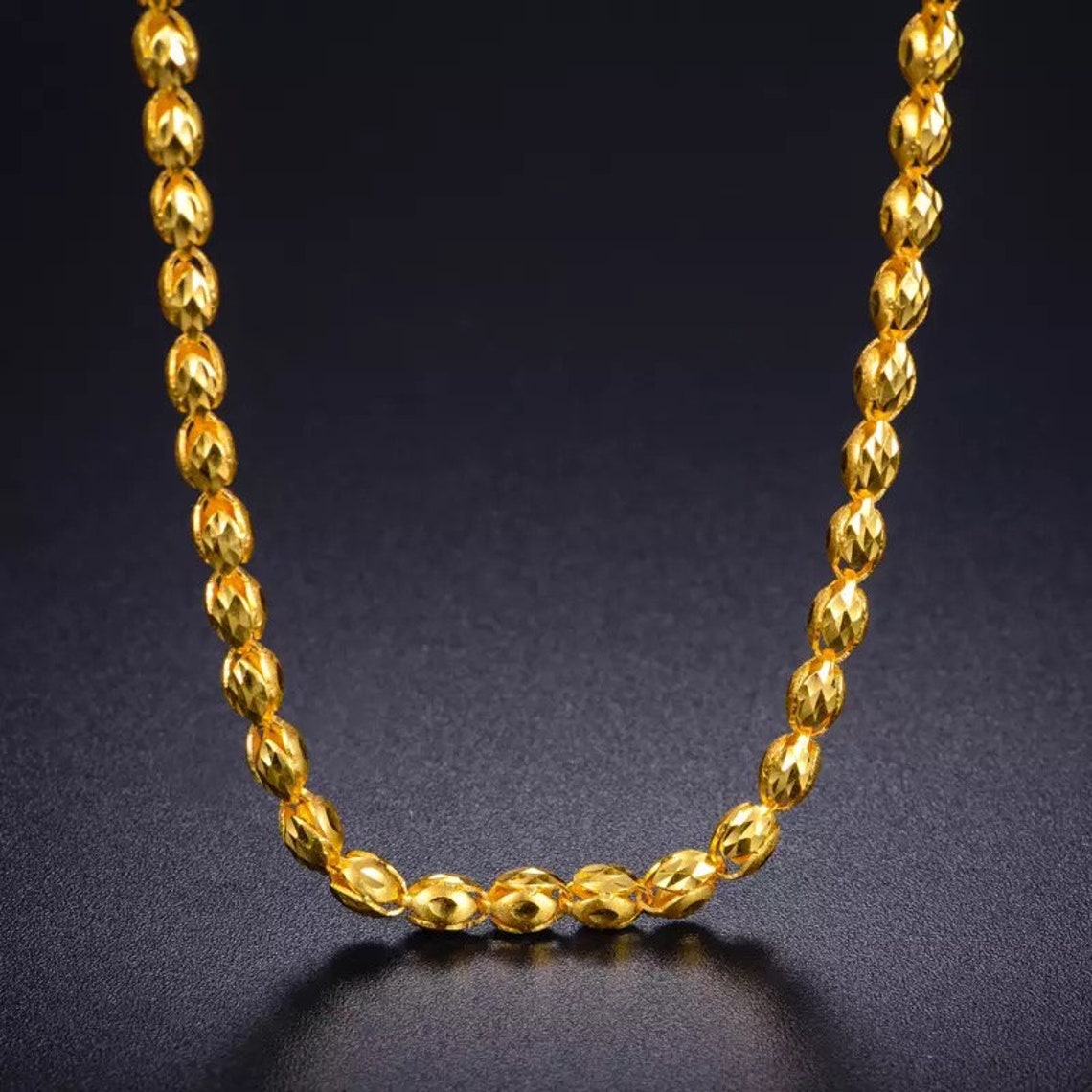 24 Inch Gold Rope Chain For Men