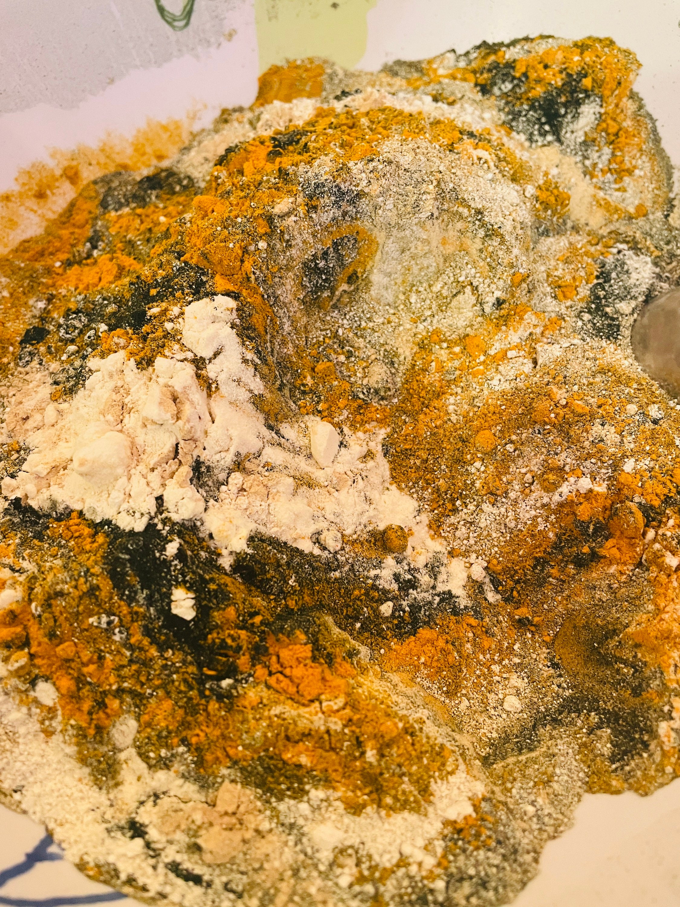 Spirulina/turmeric/amla Root Powder/face Mask/algae/nourishing ...