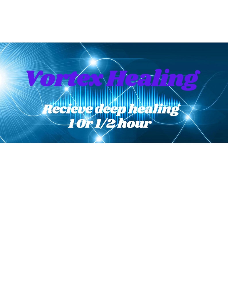 Vortex Healing Session/receive Deep Healing - Etsy