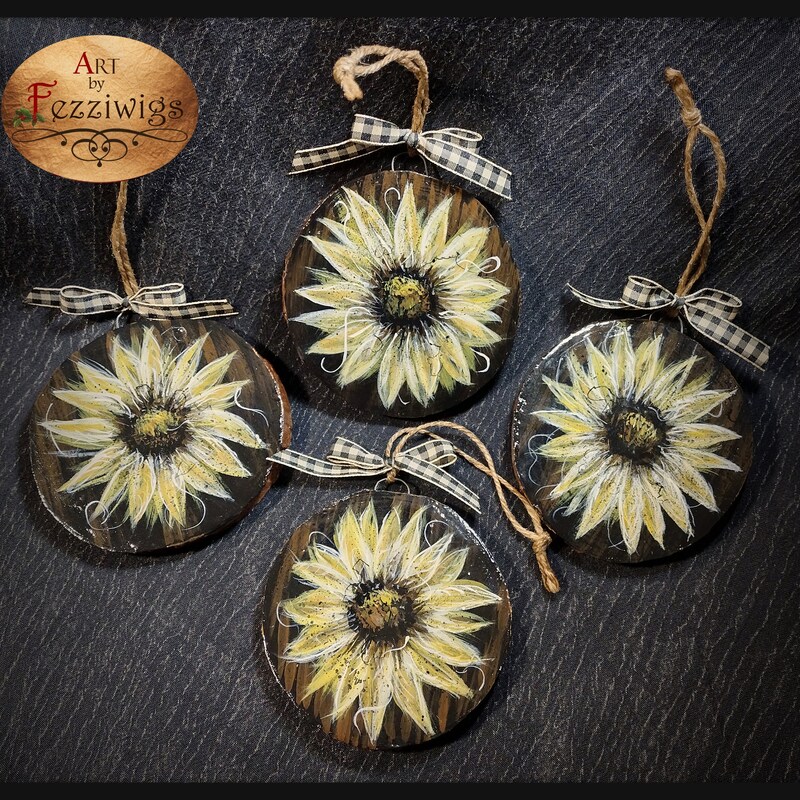 Primitive Sunflower - Etsy