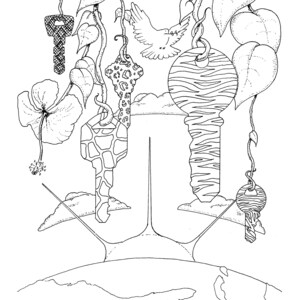 Lucid Dreams, A 20 Page, Adult Coloring Book by Roger A. Feltman ...