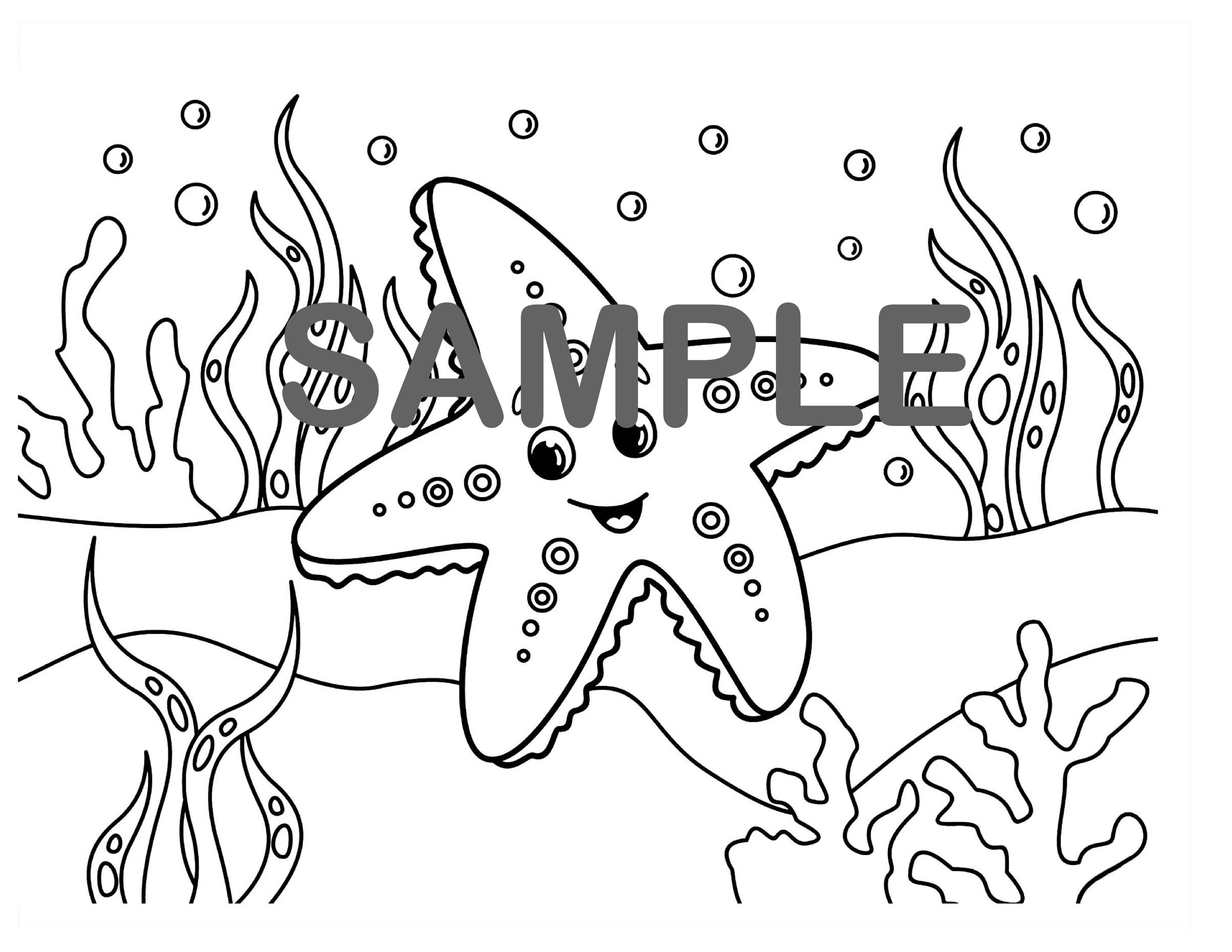 40 Animal/bugs Coloring Sheets; Sea Animals; Flying Animals; Bugs; Kids ...