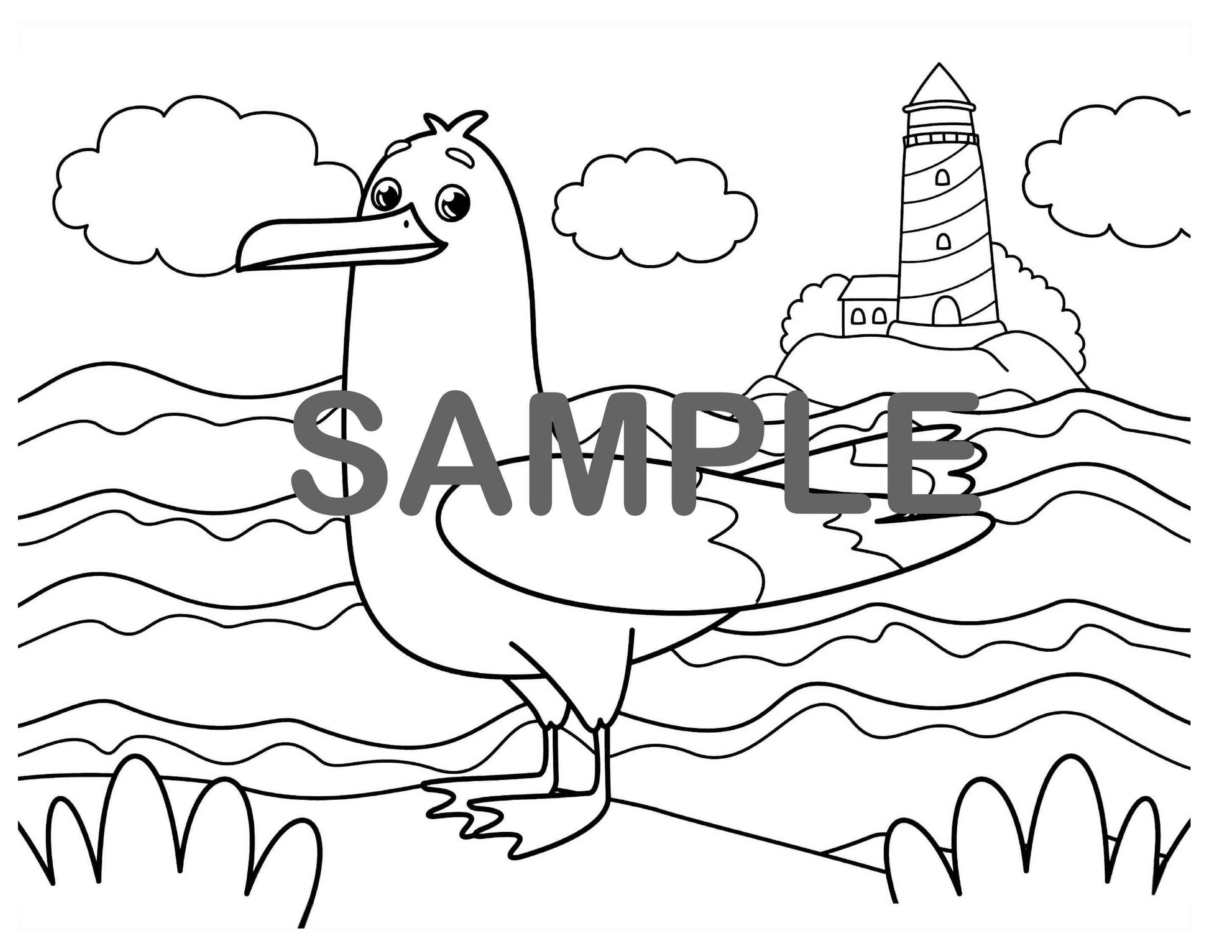 40 Animal/bugs Coloring Sheets; Sea Animals; Flying Animals; Bugs; Kids ...