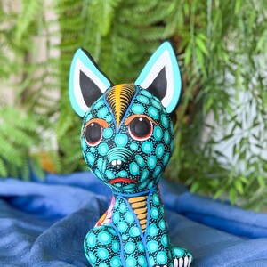 Xolo Dog Sculpture- Dia De Los Muertos, Sugar Skull Dog, Halloween ...