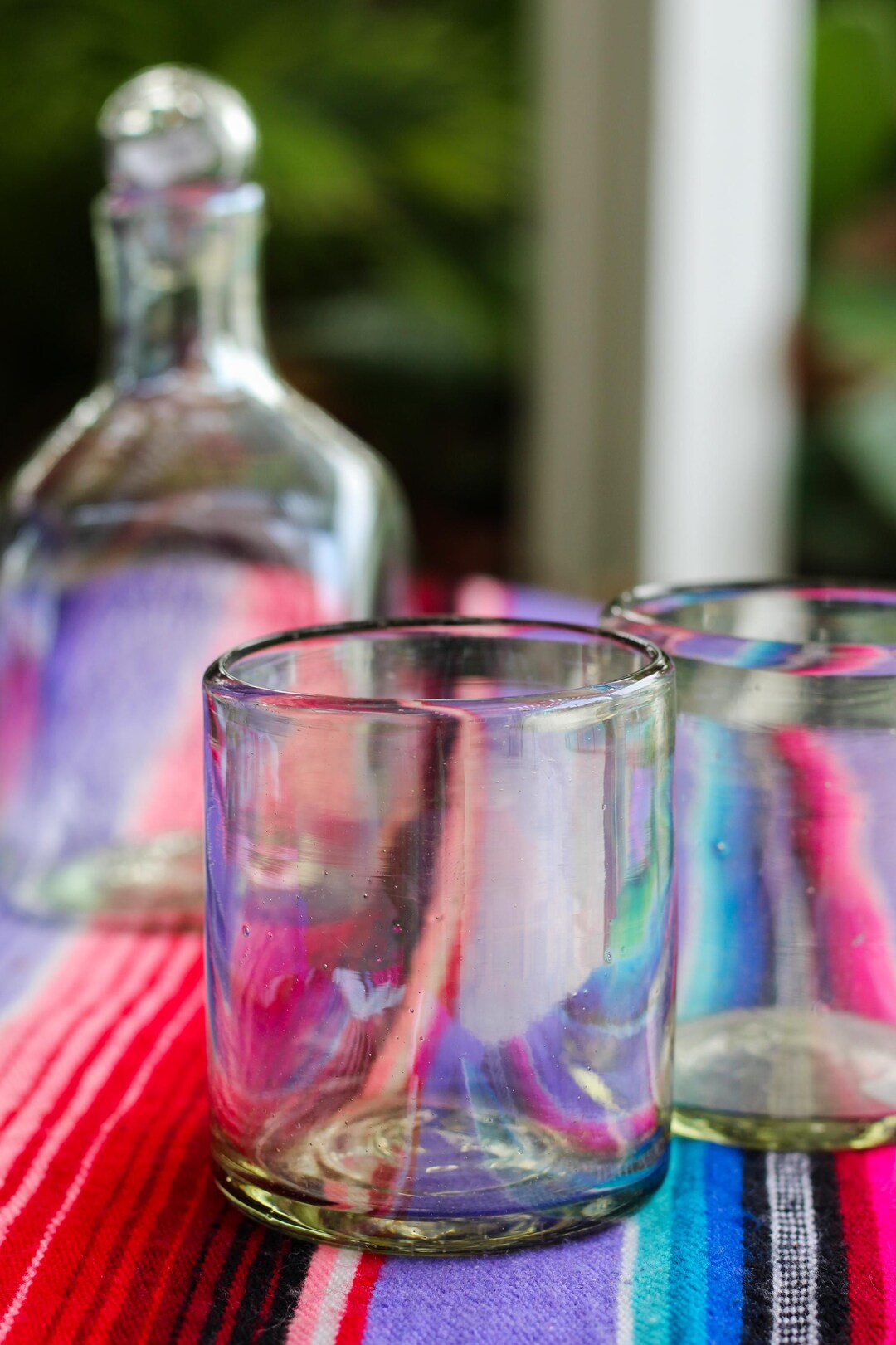 Handblown Glassware - 10oz Glasses (lustre) - Etsy
